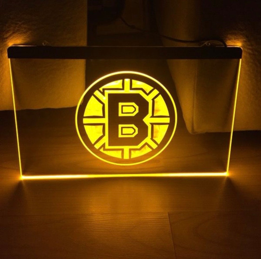 Boston Bruins LED Neon Sign Size 8x12 - Etsy