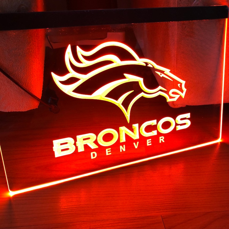 Denver Broncos Sign - Etsy