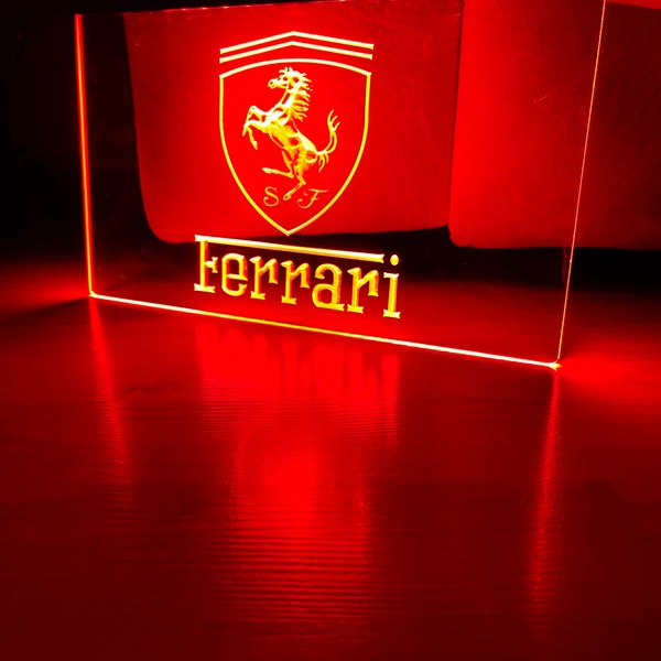 Ferrari Sign - Etsy