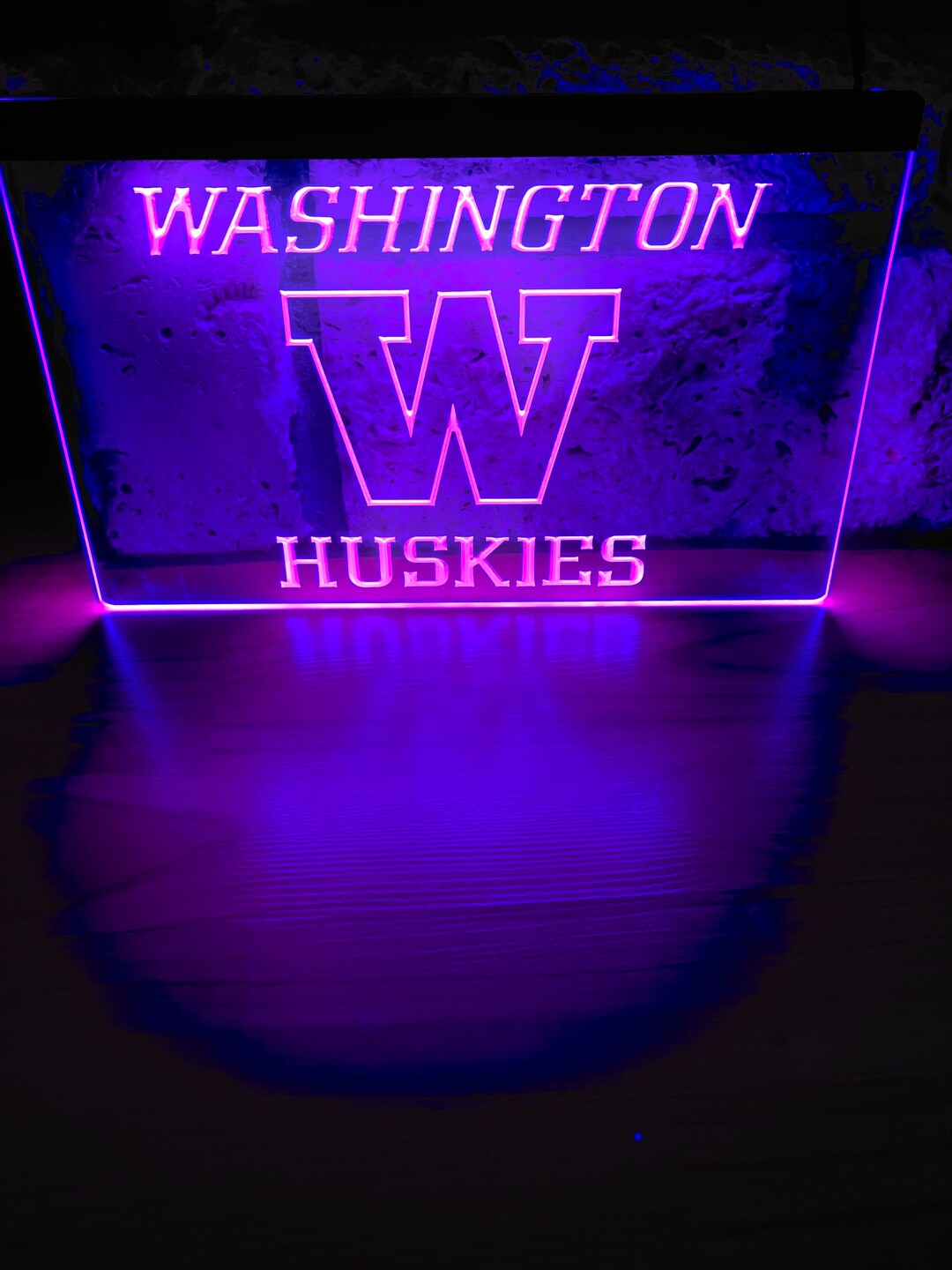 Washington Huskies LED Neon Sign Size 8x12 - Etsy