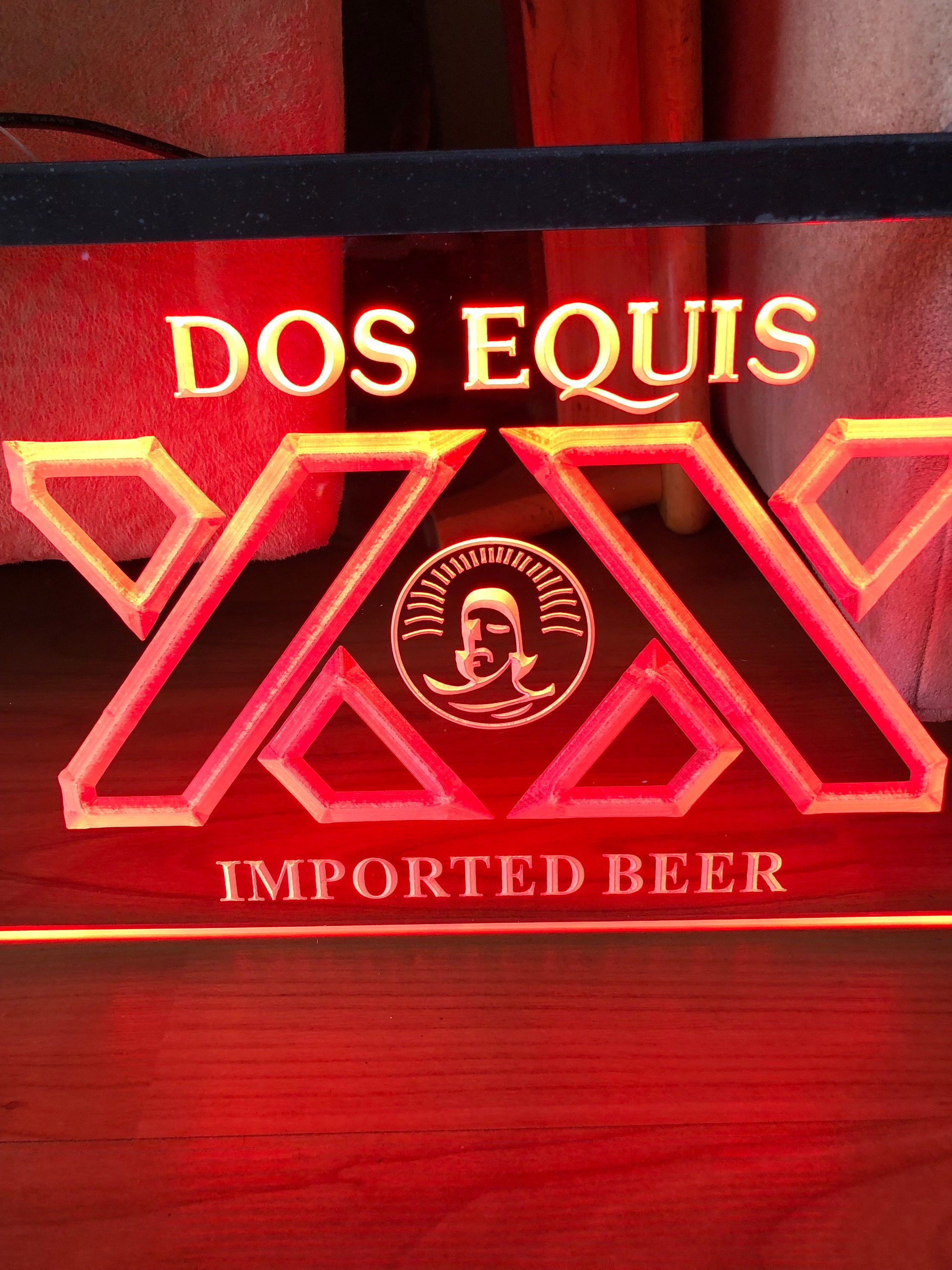 Dos Equis LED Neon Sign Size 8x12 - Etsy
