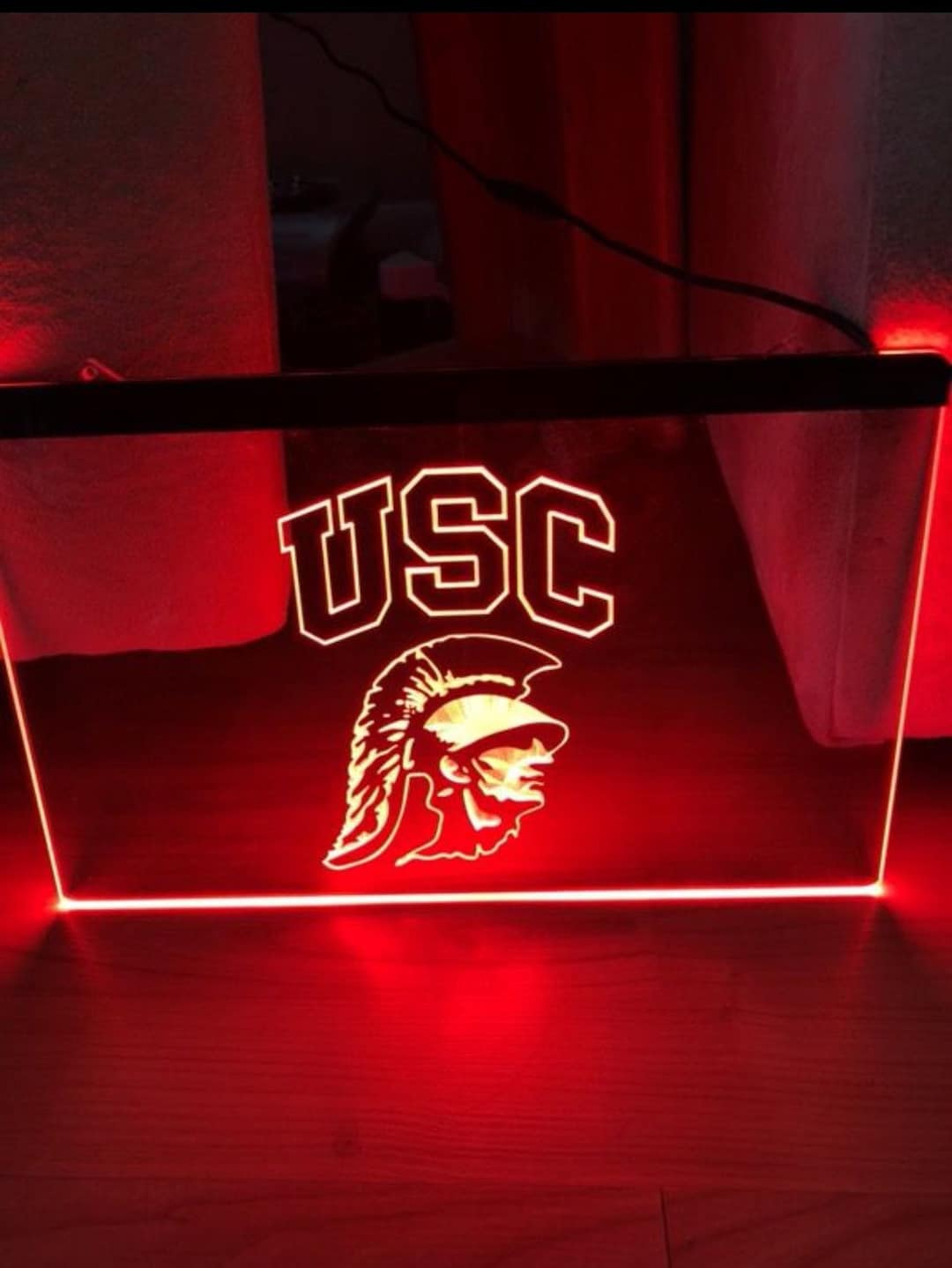 USC Trojans LED Neon Sign Size 8x12 - Etsy