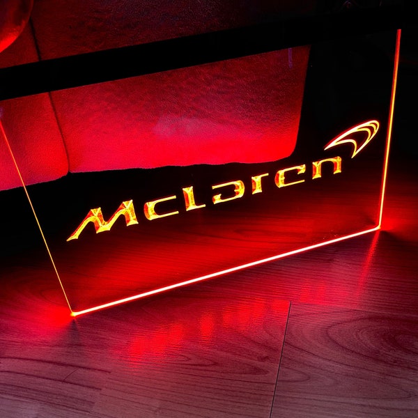 Mclaren Neon Sign - Etsy