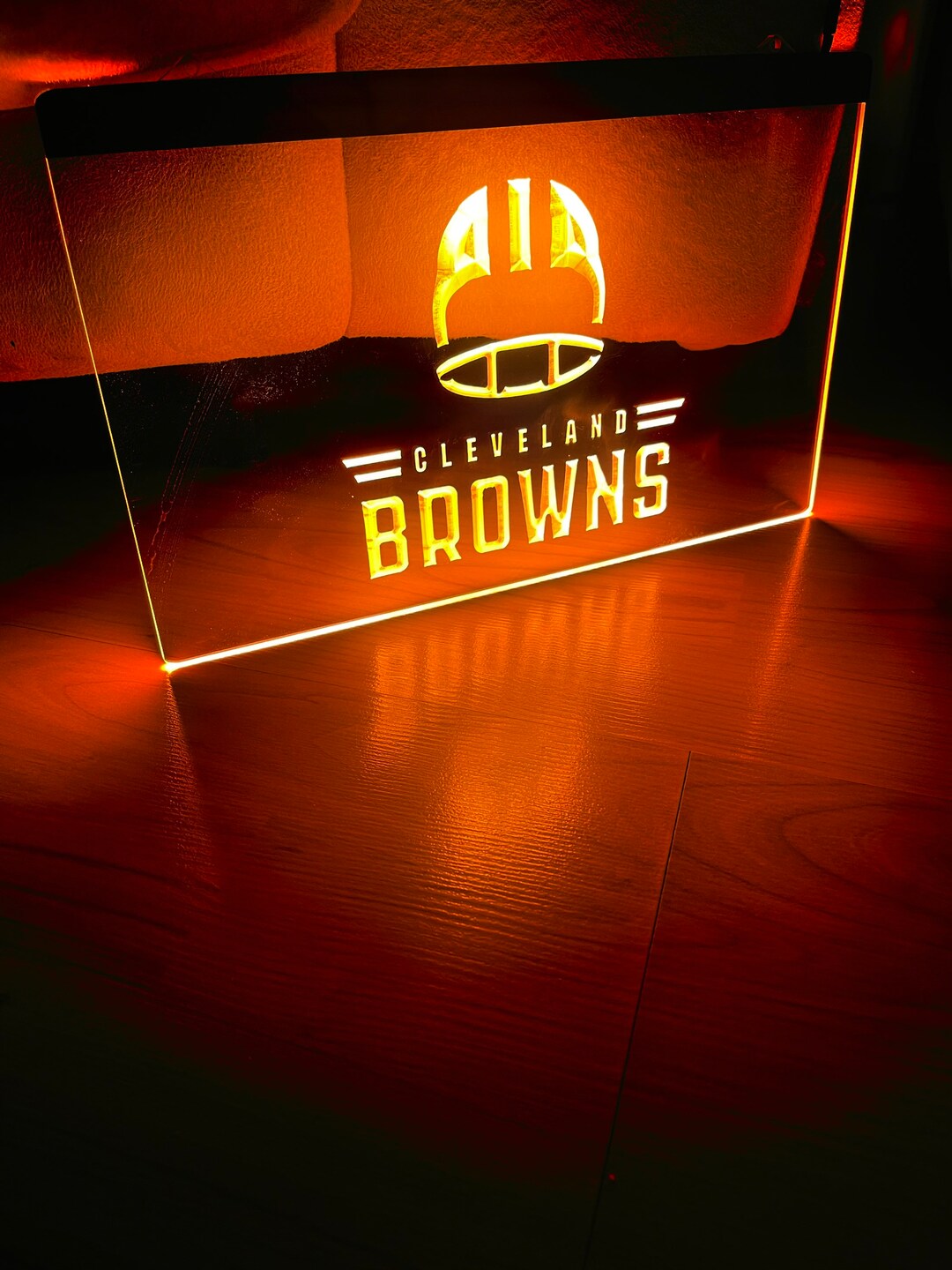 Cleveland Browns LED Neon Sign Size 8x12 - Etsy