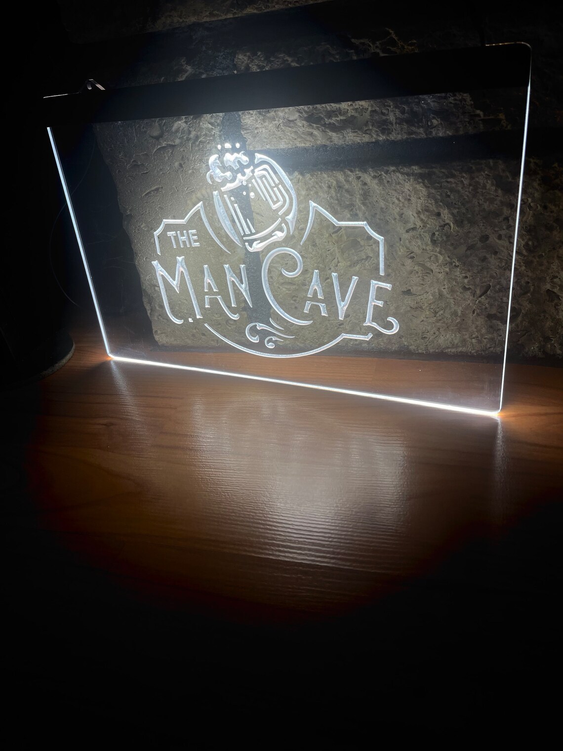Man Cave LED Neon Sign Size 8x12 - Etsy Canada