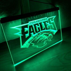 Philadelphia Eagles LED Neon Sign Size 8x12 - Etsy