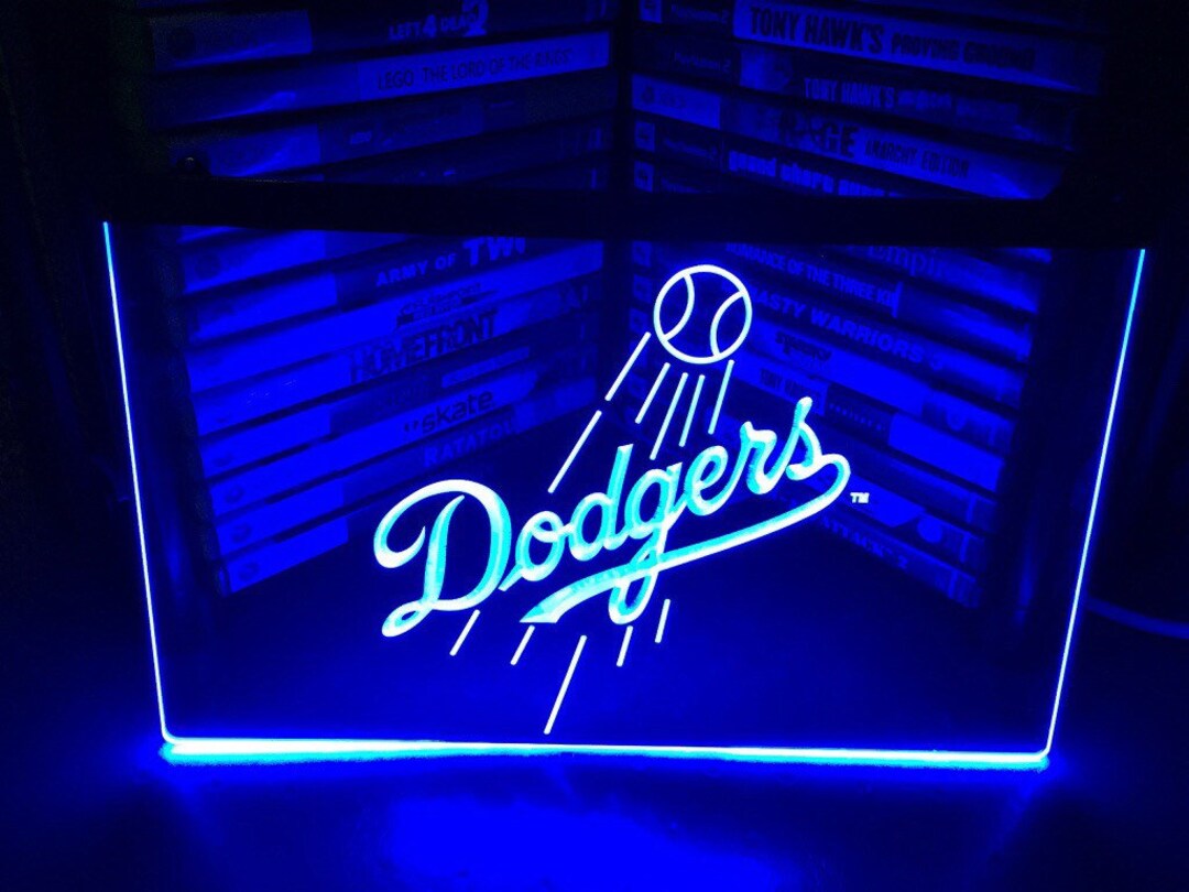 Dodgers LED Neon Sign Size 8x12 - Etsy