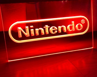 Nintendo Sign - Etsy