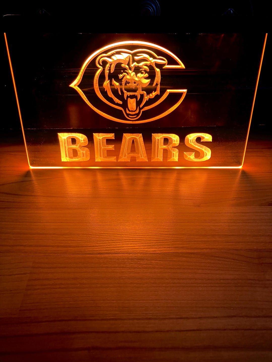 Chicago Bears LED Neon Sign Size 8x12 - Etsy