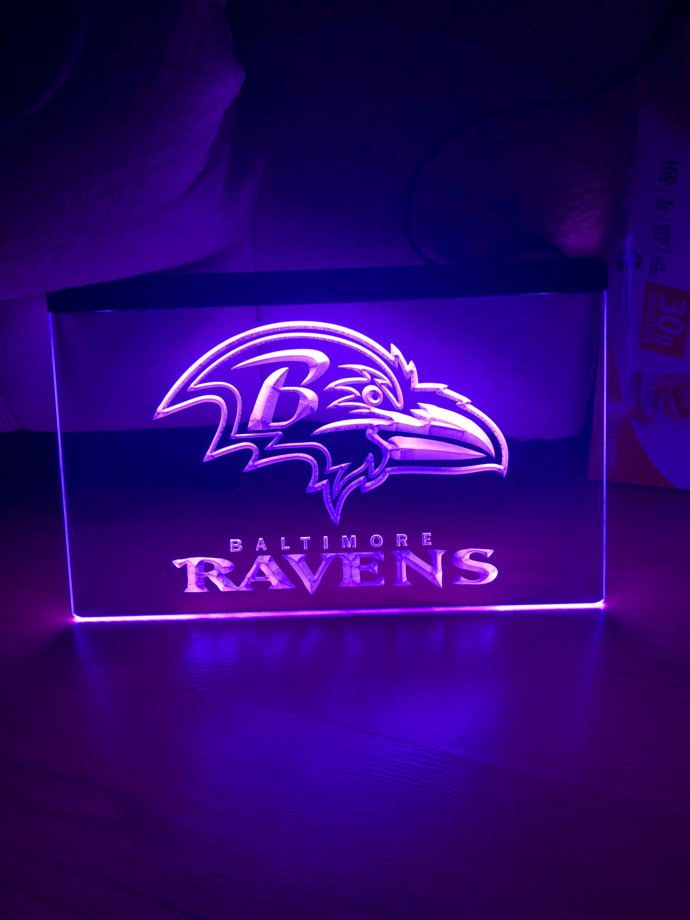 Baltimore Ravens LED Neon Sign Size 8x12 - Etsy