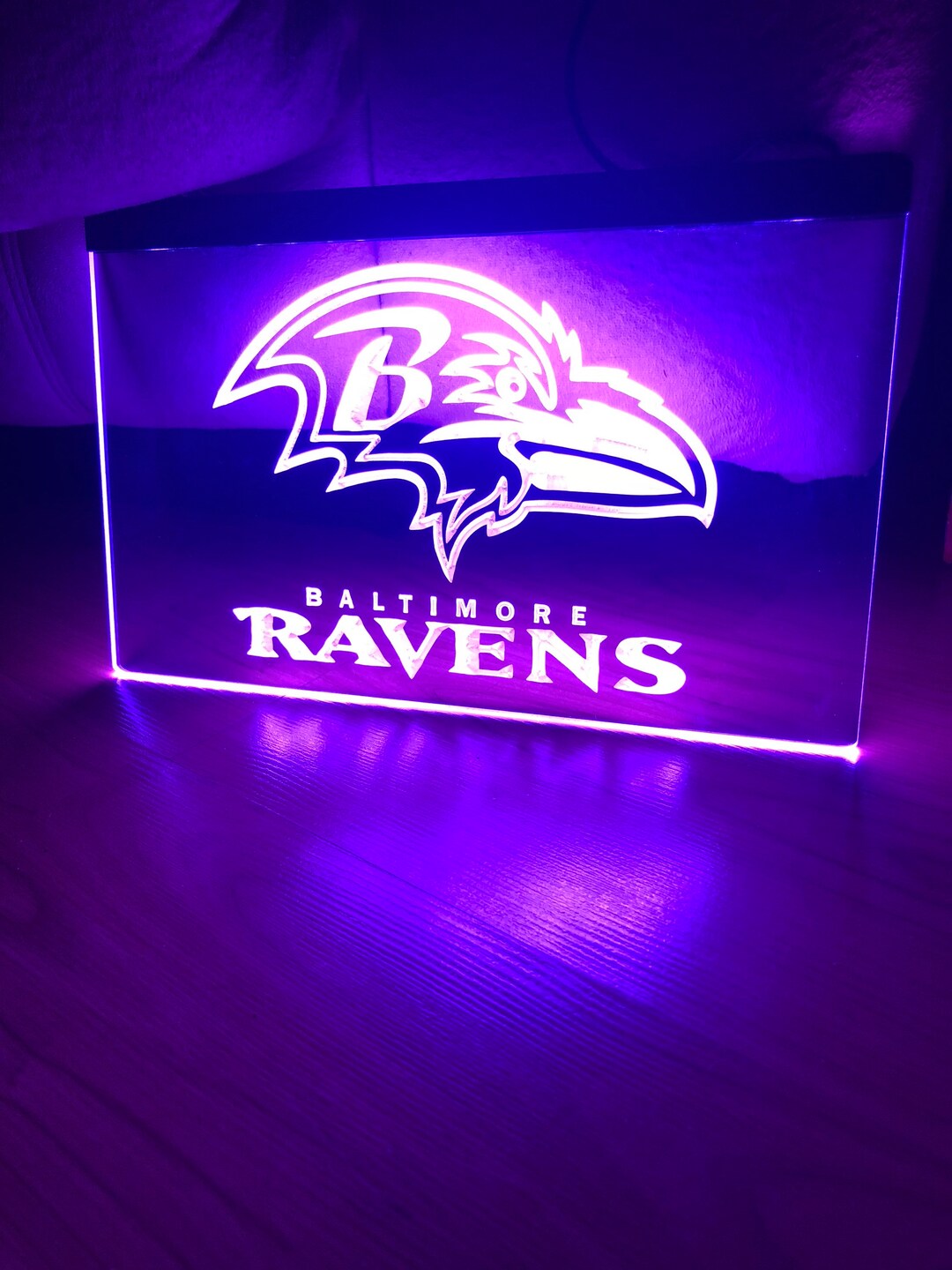 Baltimore Ravens LED Neon Sign Size 8x12 - Etsy