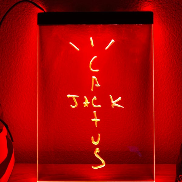 Cactus Jack Neon Sign - Etsy