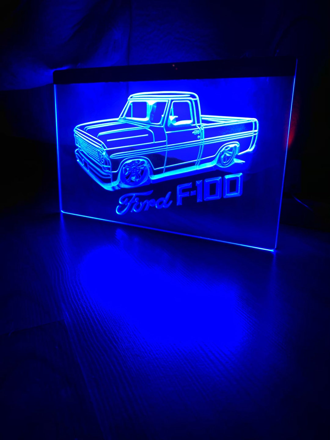 Ford F100 Low Truck LED Neon Sign Size 8x12 - Etsy