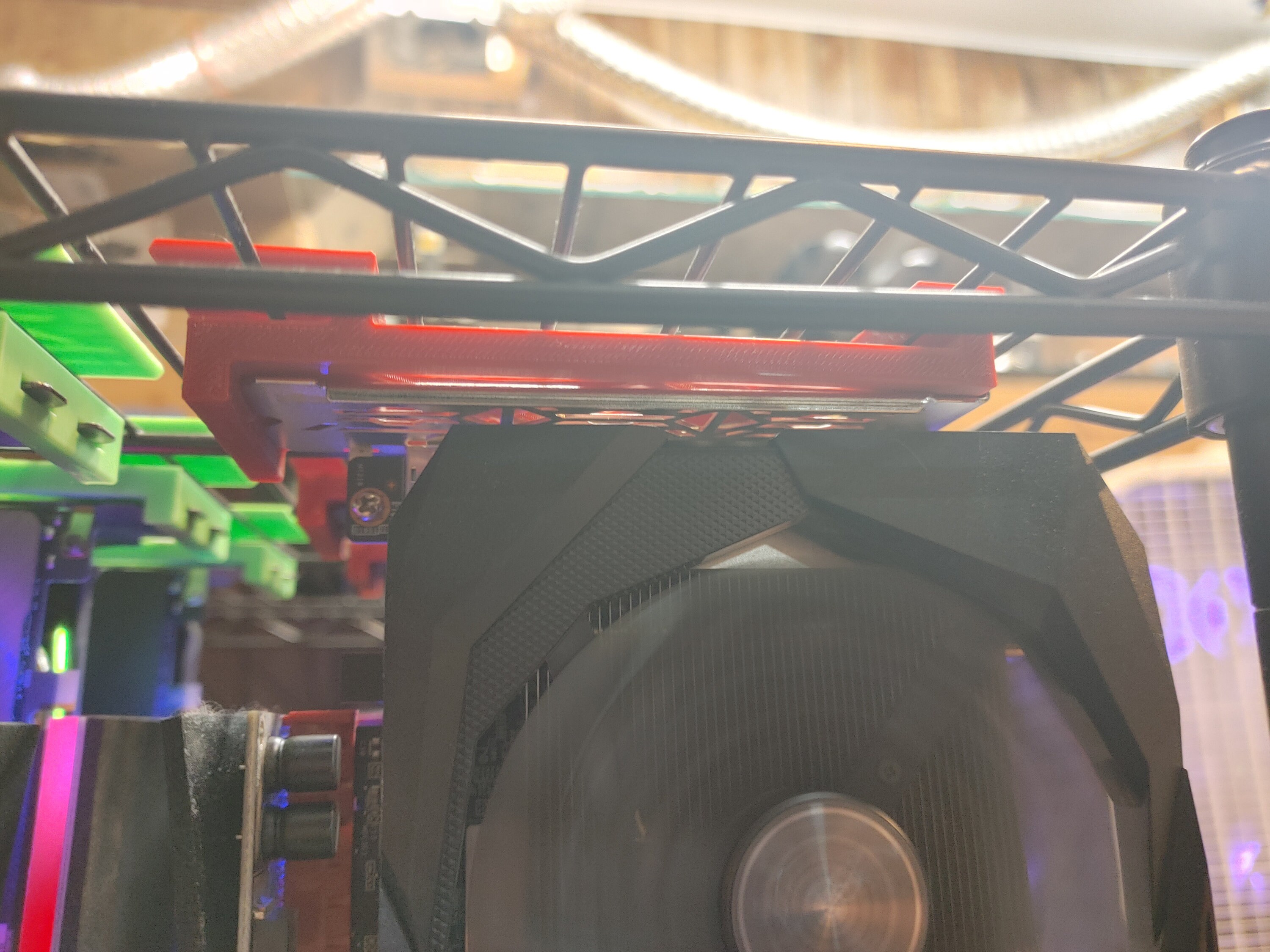 Universal GPU Hanger RIG Mining Farm Crypto Eth Etc Bitcoin Wire Shelf ...