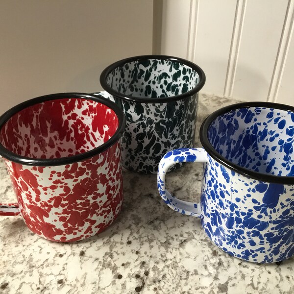Enamelware Set - Etsy