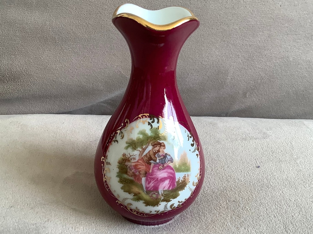 Miniature Limoges Vase. (L) - Etsy