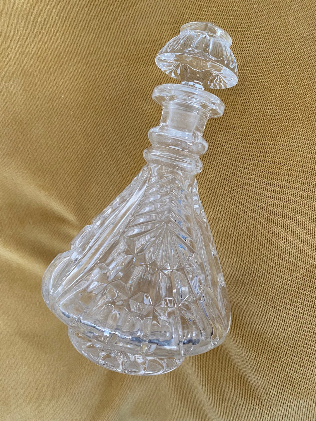 Half Size Glass Decanter. - Etsy UK