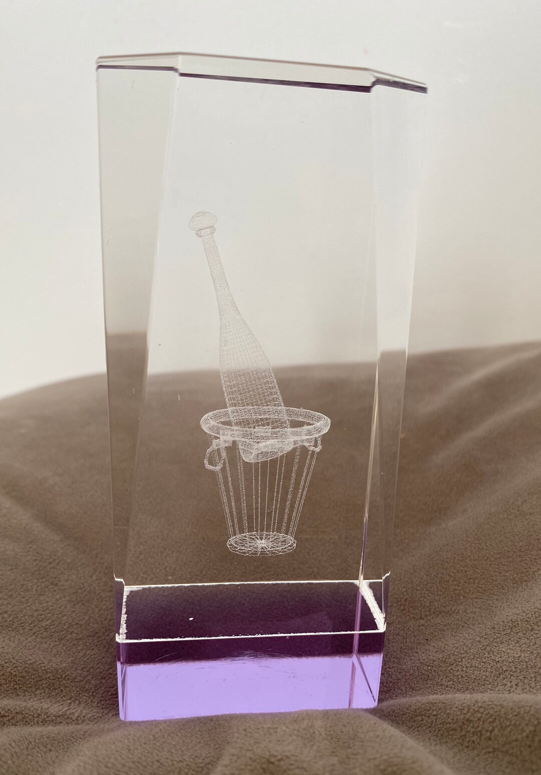 Etched Crystal Congratulations Paperweight. (139) - Etsy