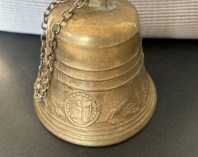 Antique Chinese Bronze Gong Dragon Temple Bell - Etsy UK