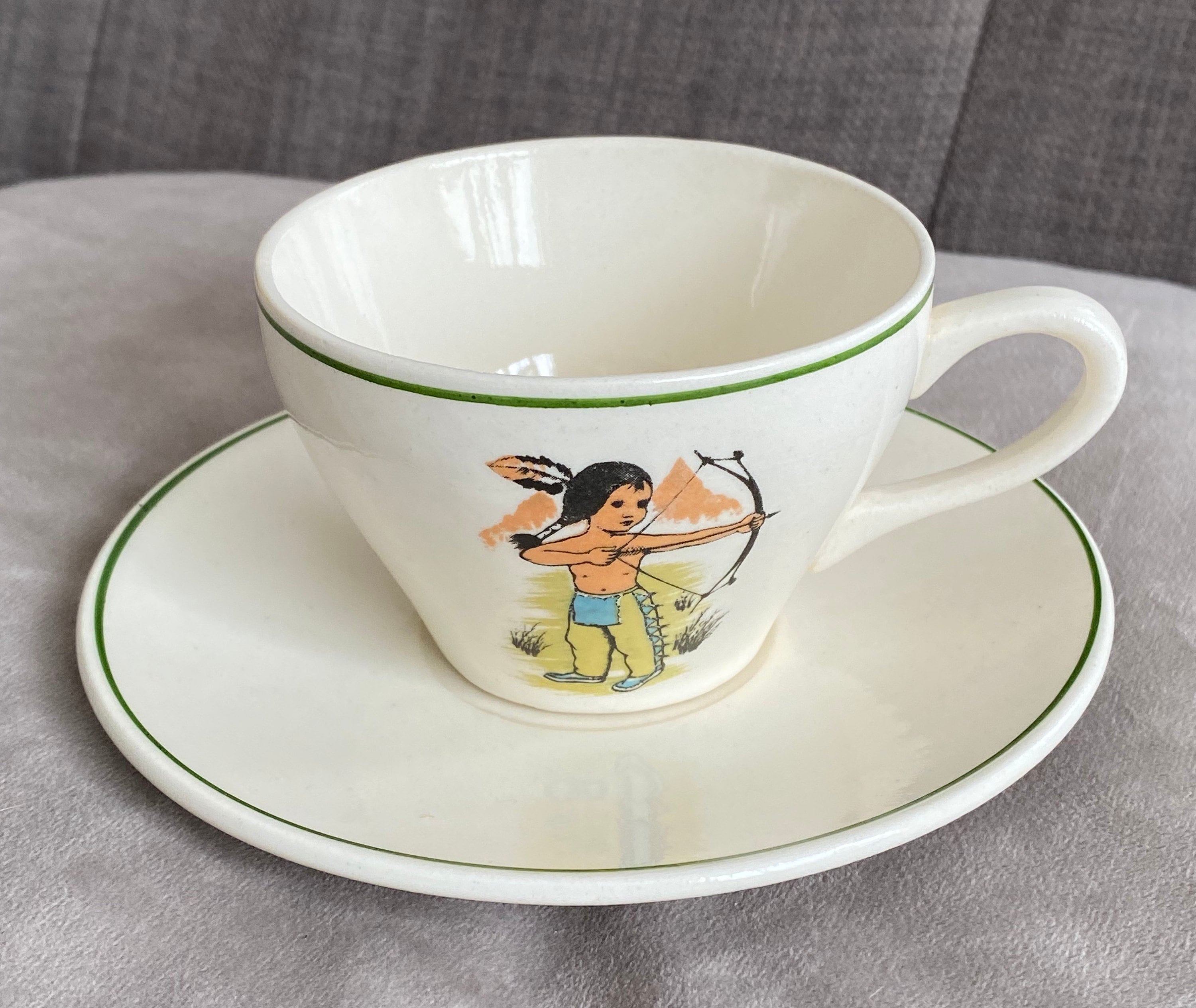 First Nation/native American Tea Set. 1 - Etsy