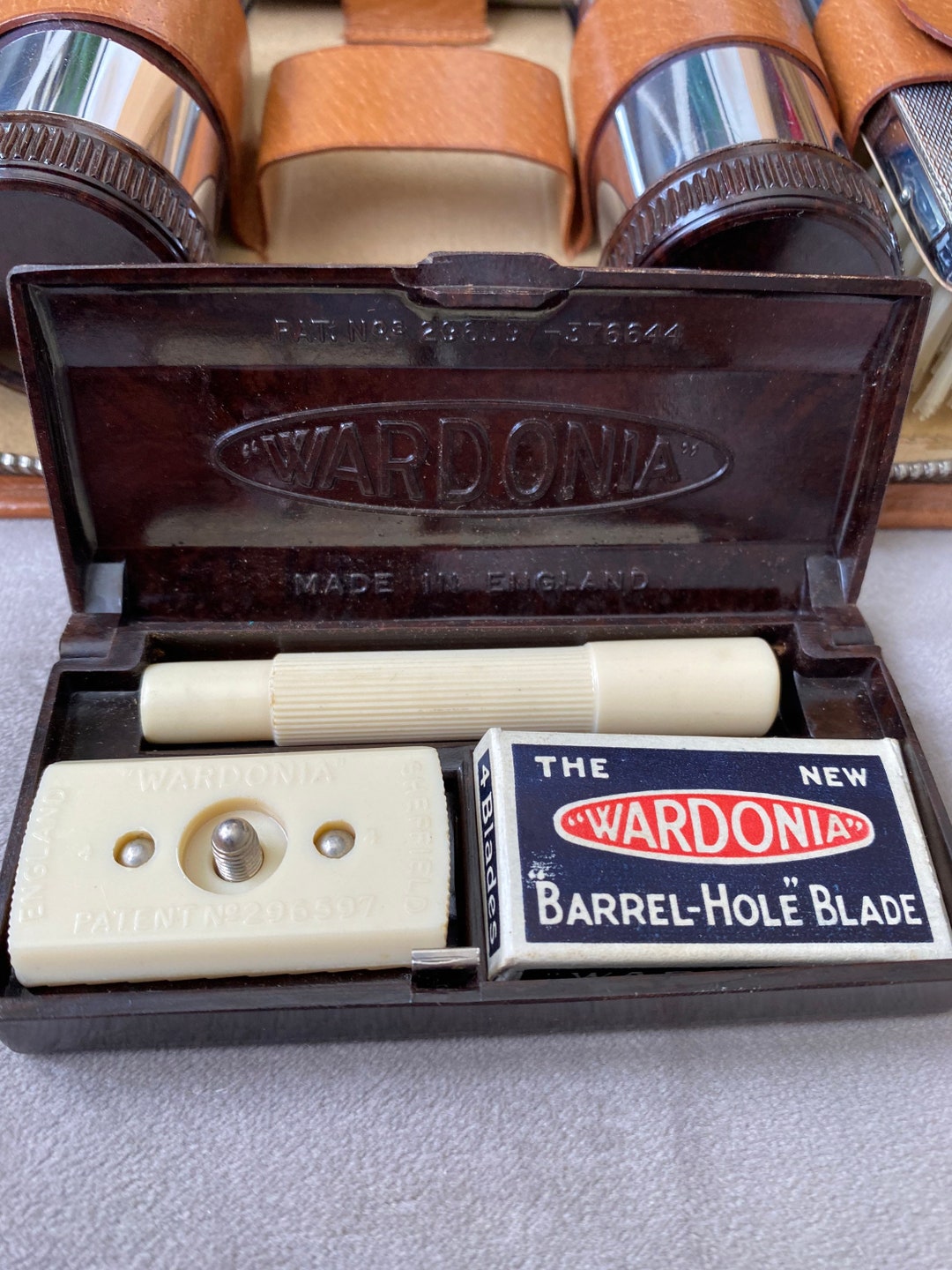 Vintage 1950 Gentleman’s Travel/shaving Kit (G) - Etsy