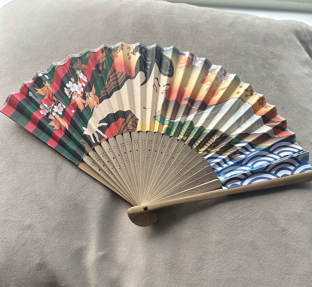 Japanese Designer Fan - Etsy