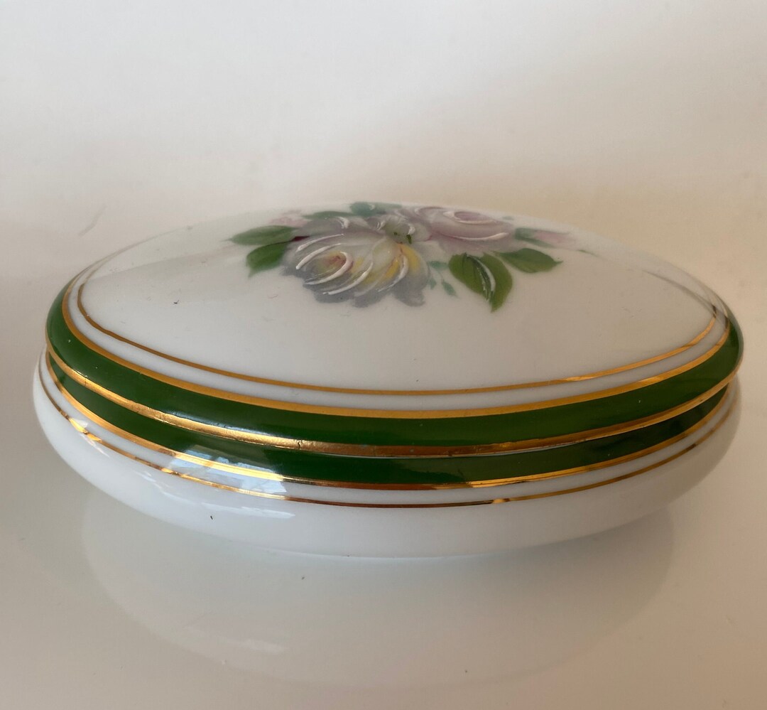 Vintage Limoges Trinket Box (J) - Etsy