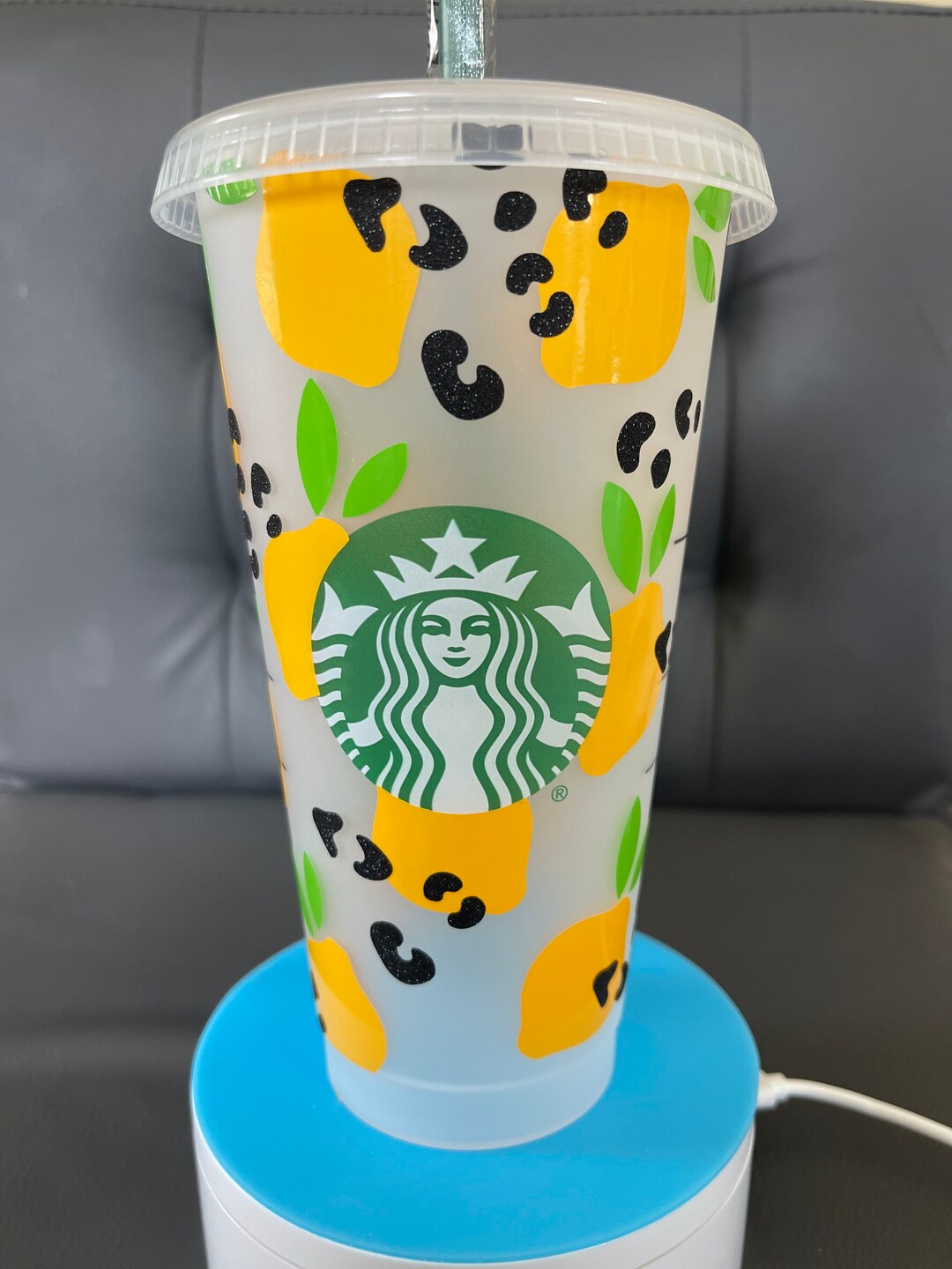 Lemons and Leopard Print - Etsy