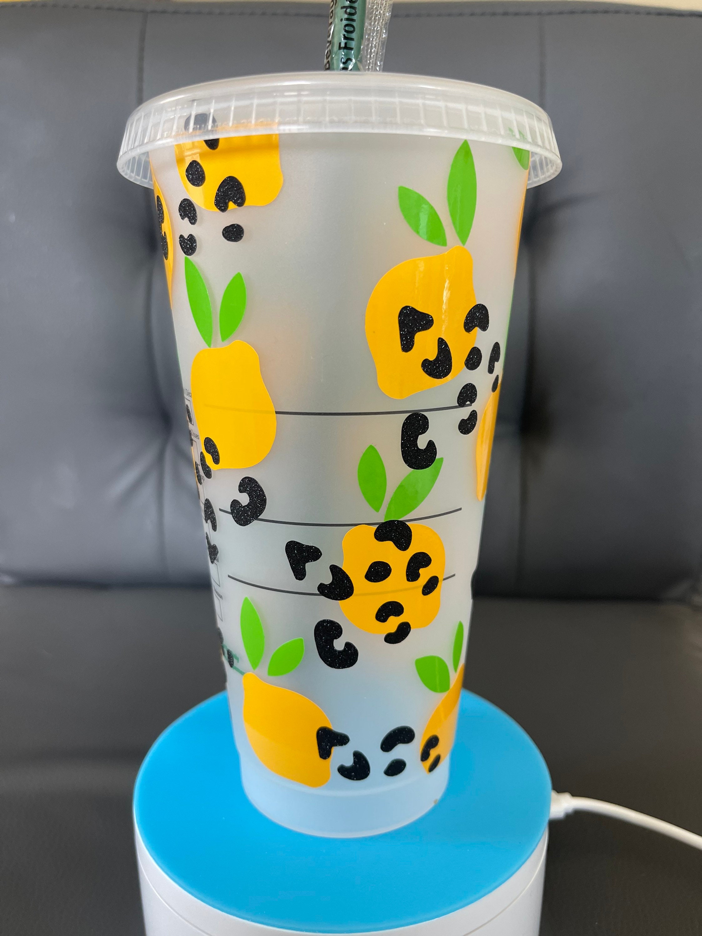 Lemons and Leopard Print - Etsy