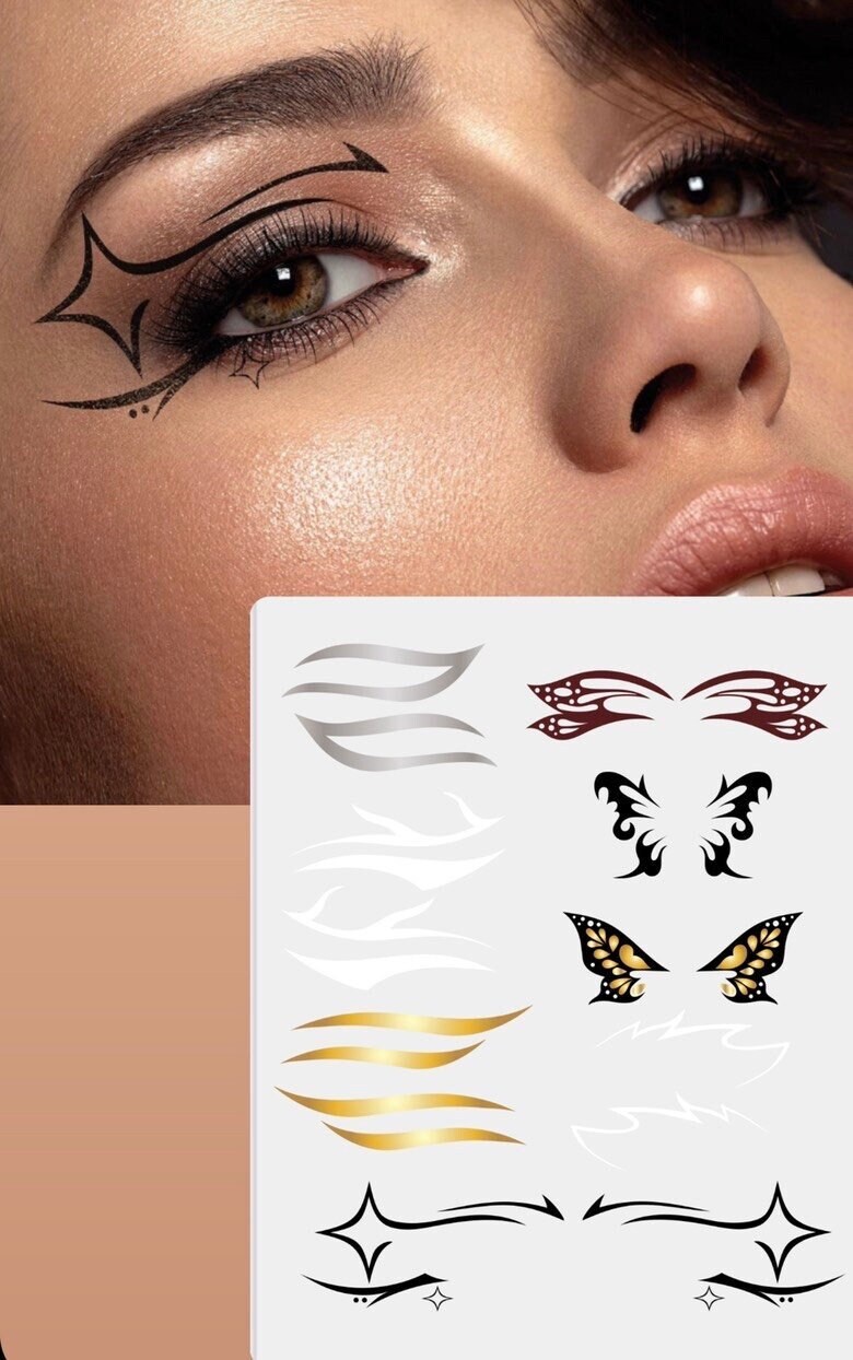 Eye Makeup Tattoos Temporary
