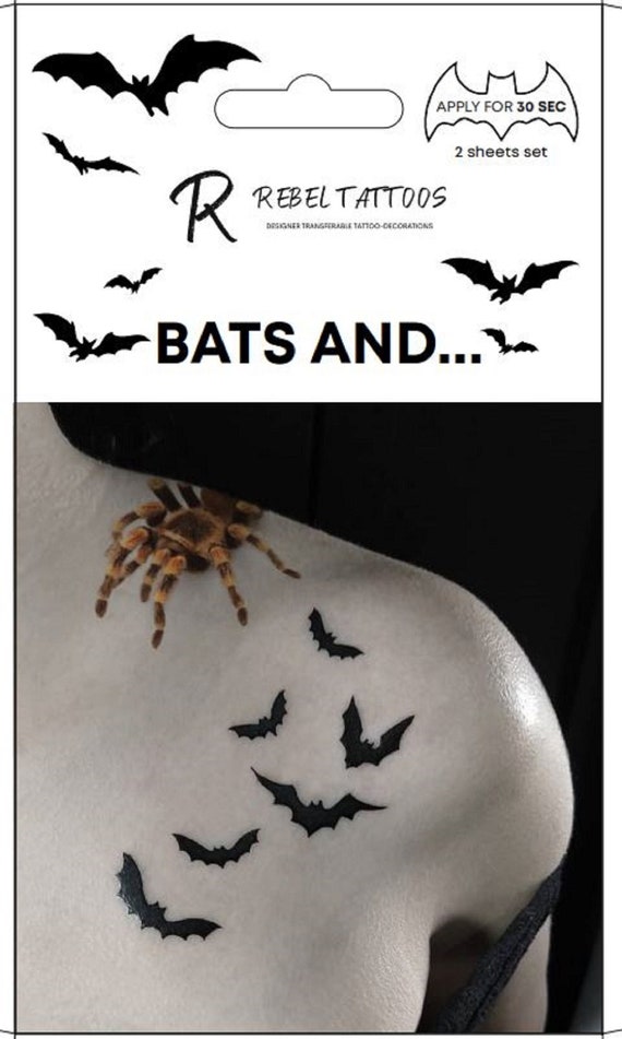 Realistic Bat Tattoo