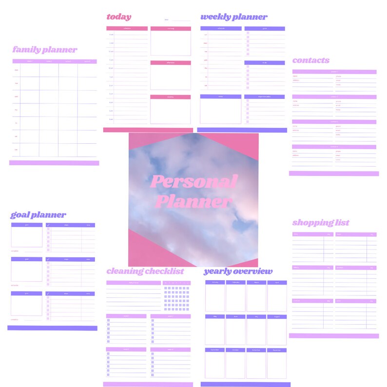 The Ultimate Custom Digital Planner - Etsy