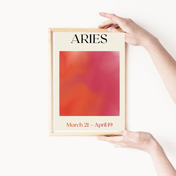 Aries Print - Etsy
