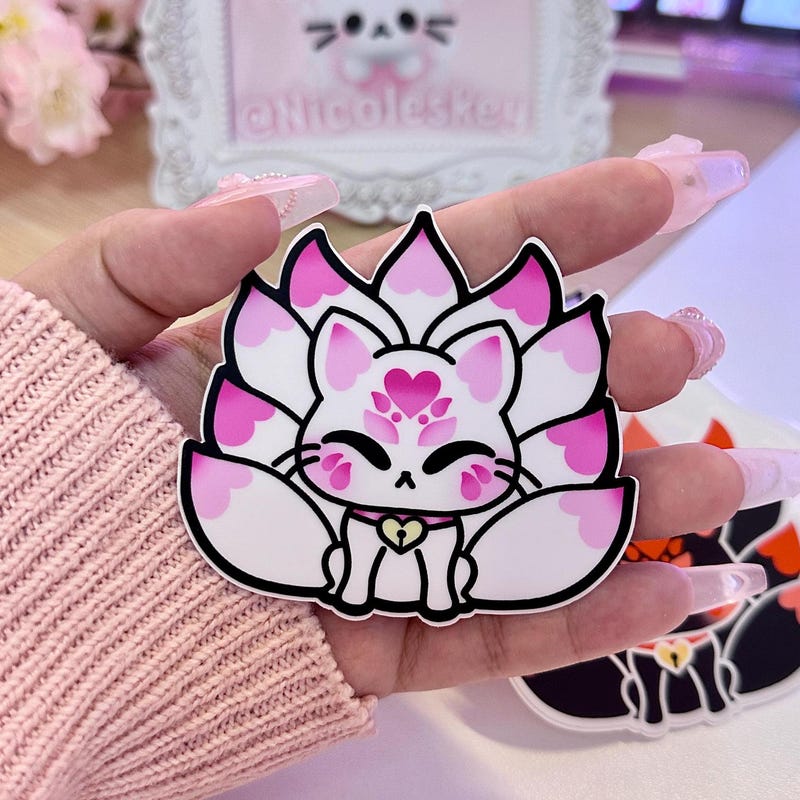 Kawaii Kitsune - Etsy