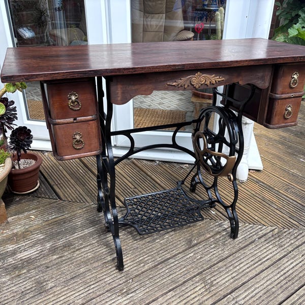 Singer Sewing Table - Etsy UK