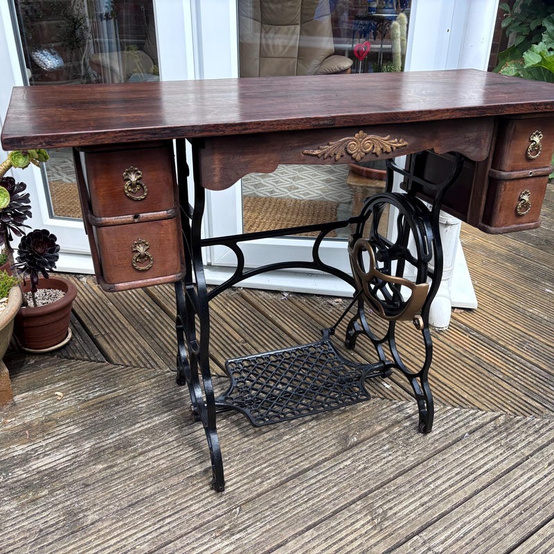 Singer Sewing Table - Etsy UK