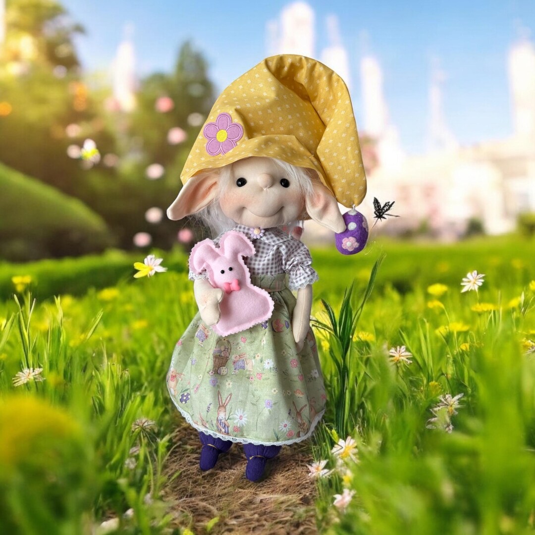 Easter Little Girl Elf - Soft Doll - Etsy