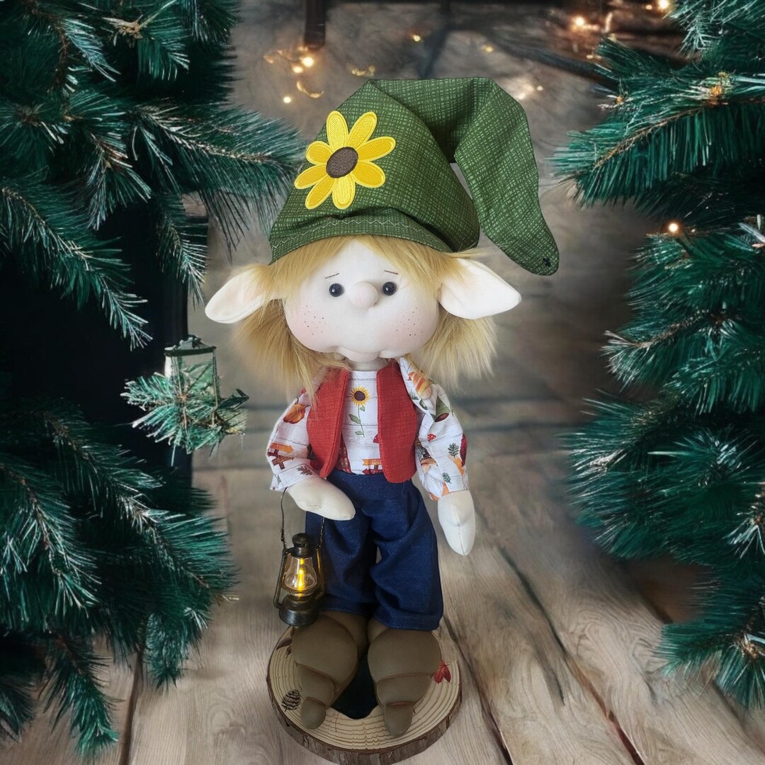 Handmade Soft Doll Buddy the Little Elf - Etsy