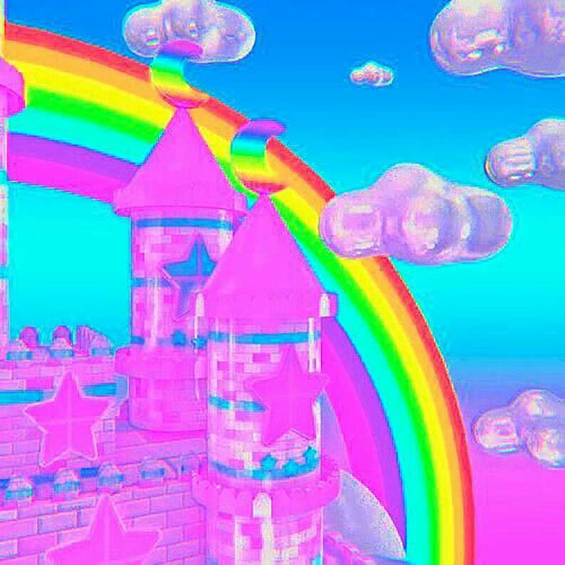 Kidcore Wall Collage Kit, Kidcore Room Decor, Kidcore Aesthetic Collage ...