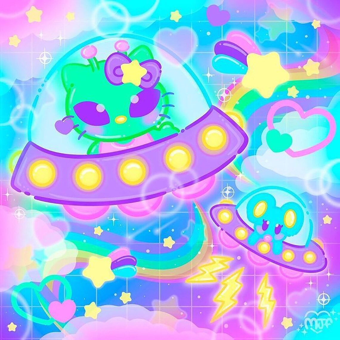 Kidcore Wall Collage Kit, Kidcore Room Decor, Kidcore Aesthetic Collage Kit, Kidcore Wall Decor ...