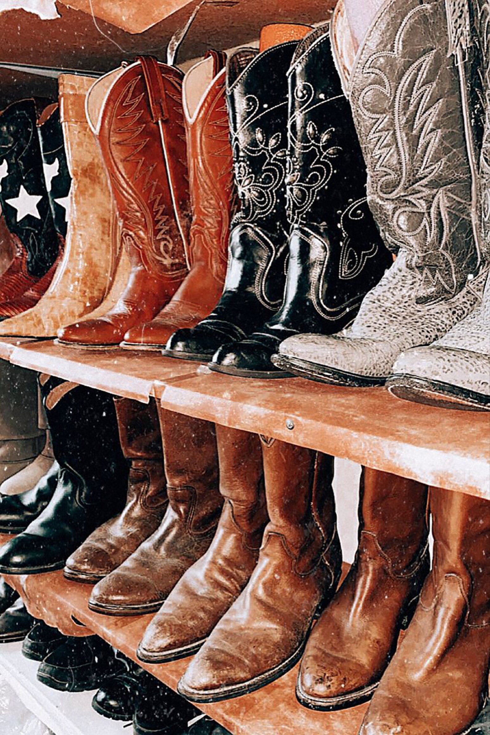 60 Pcs Cowboy Western Collage Kit Western Wall Collage Kit - Etsy