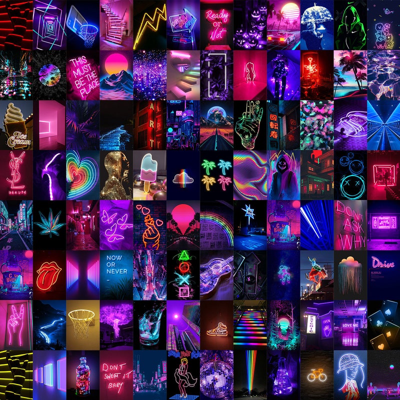 Neon Wall Art - Etsy