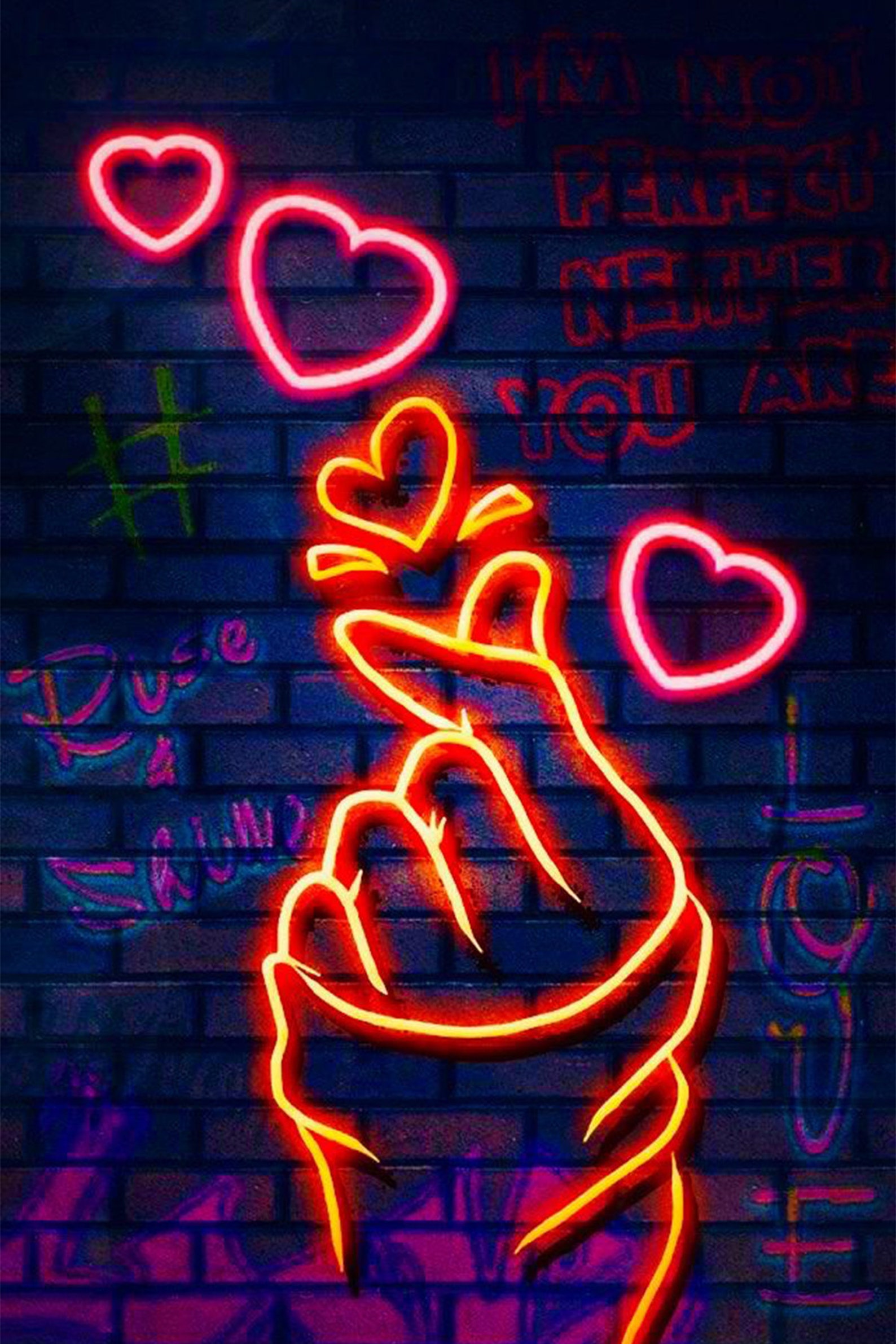 110 PCS Neon Wall Collage Kit Neon Aesthetic Photo Collage - Etsy