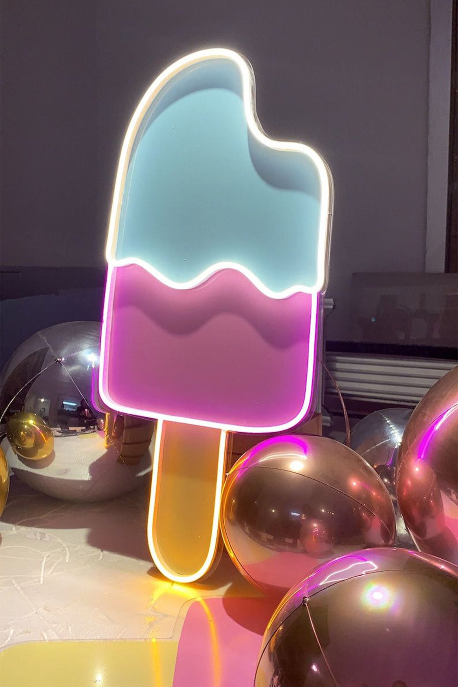 110 PCS Neon Wall Collage Kit Neon Aesthetic Photo Collage - Etsy