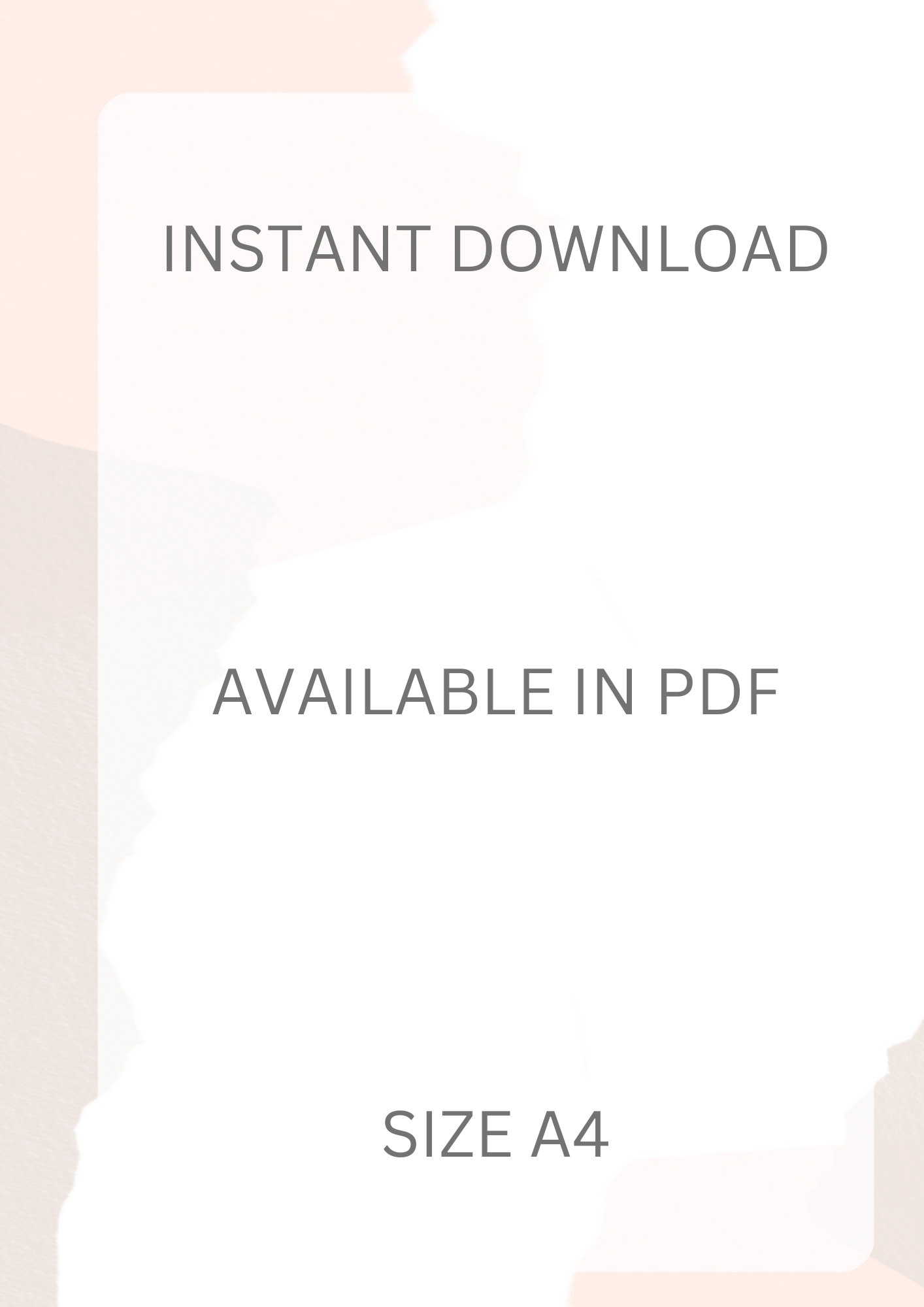 Minimal to Do List Printable, Simple Tasks List Template, Productivity ...