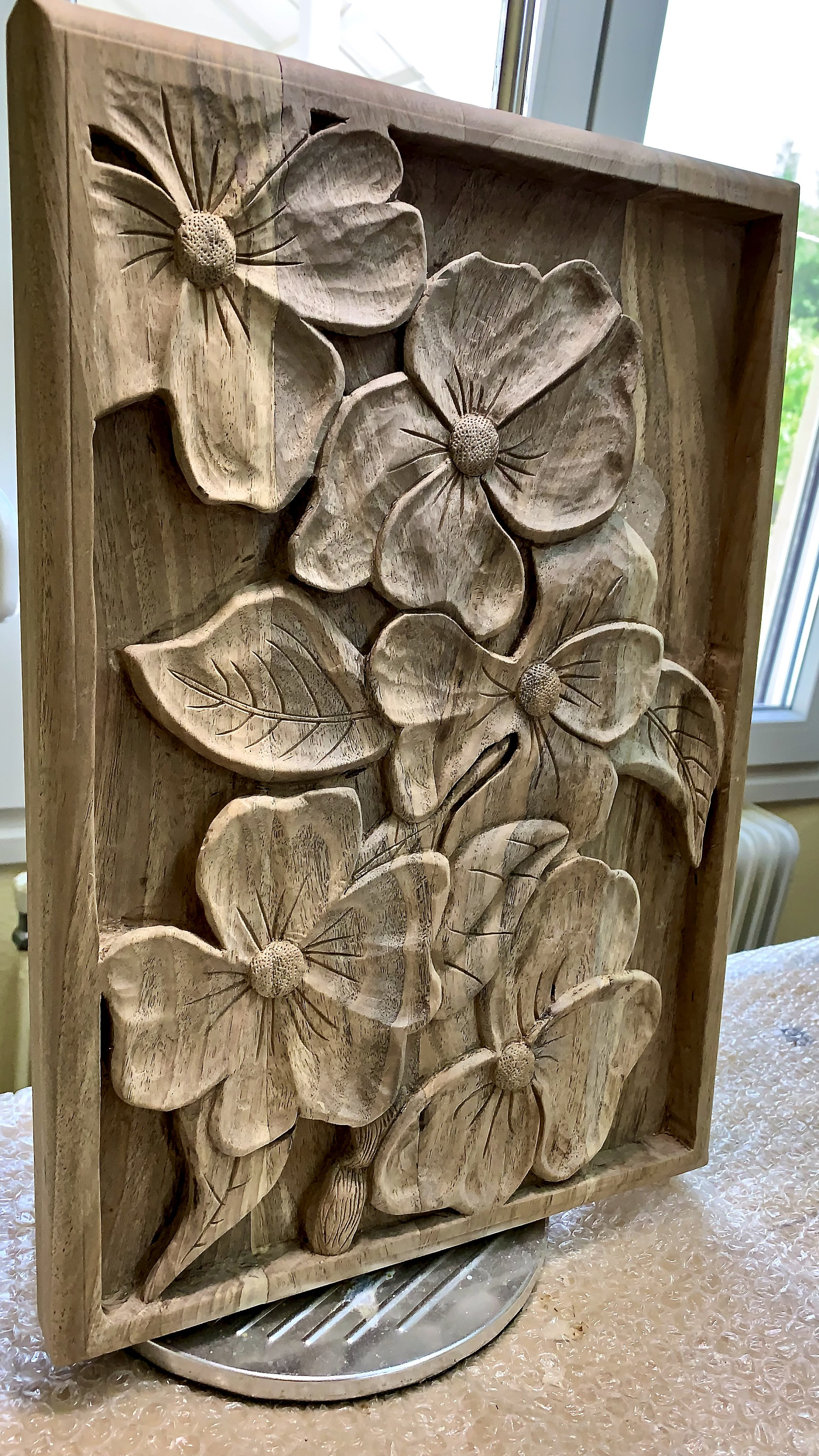 Wood Carved Flower Appearance - Etsy