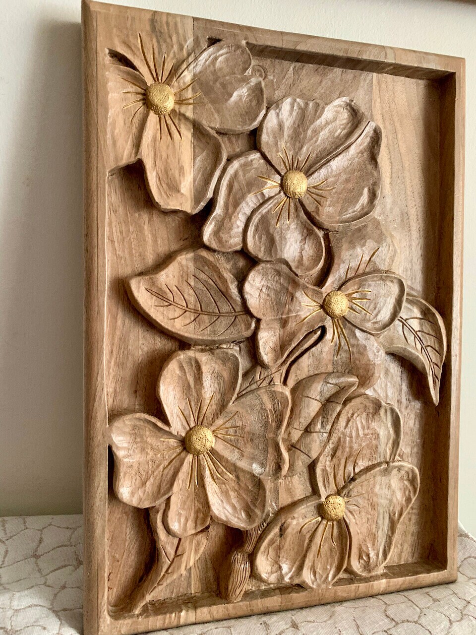Wood Carved Flower Appearance - Etsy