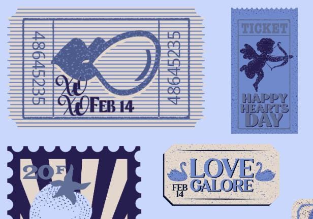 Love Stamps - Etsy