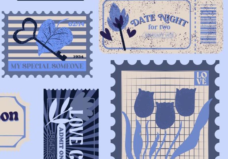 Love Stamps - Etsy