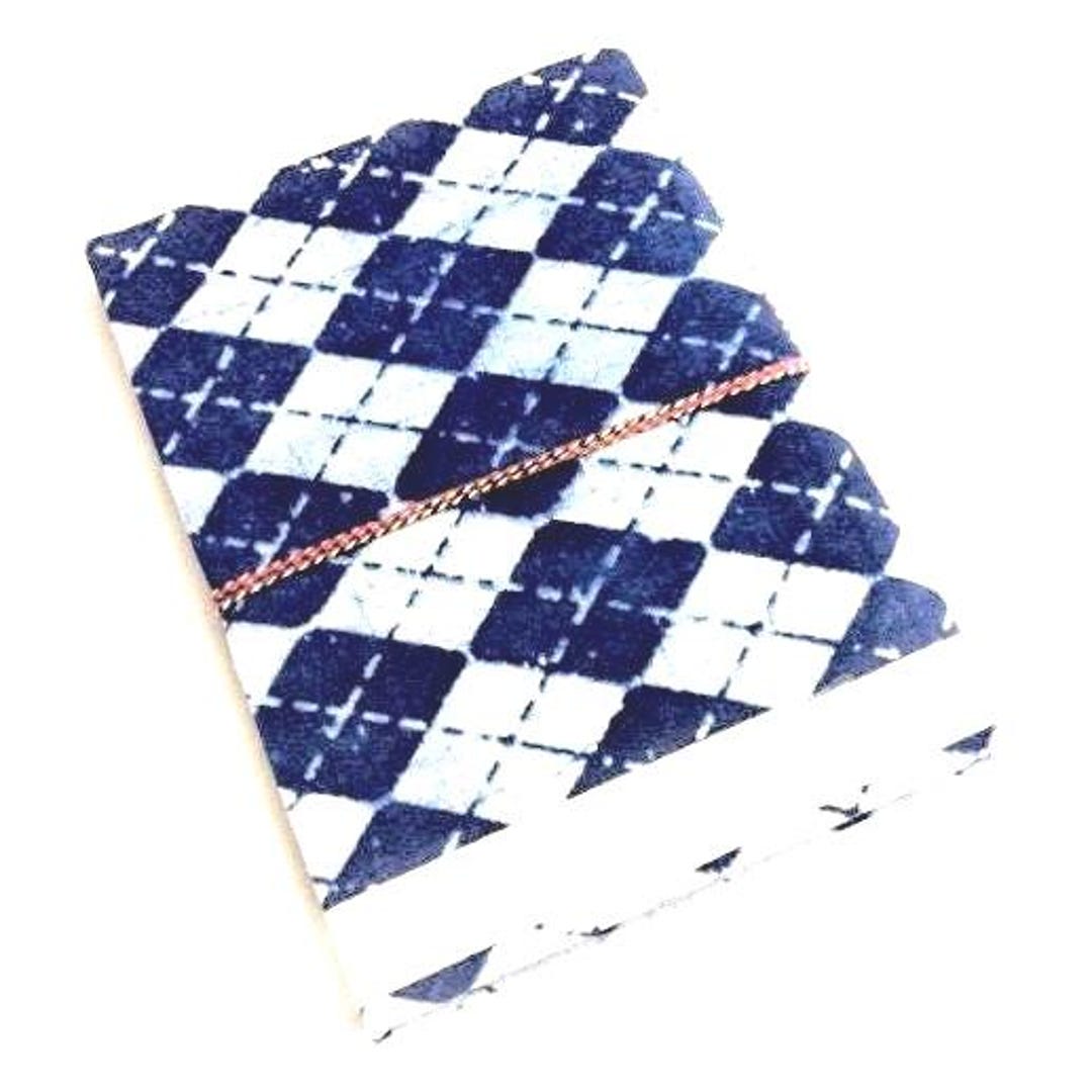 Indigo Indian Print Handmade Diary: Recycled Paper Journal - Etsy